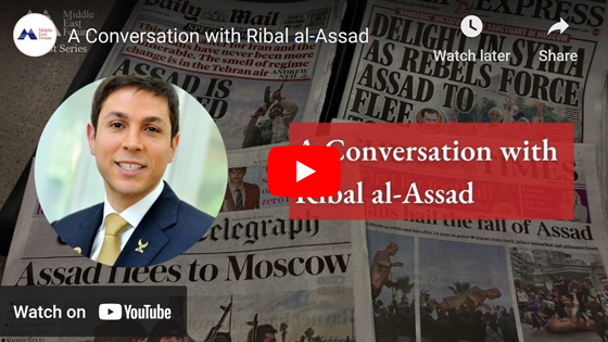 A Conversation with Ribal al-Assad