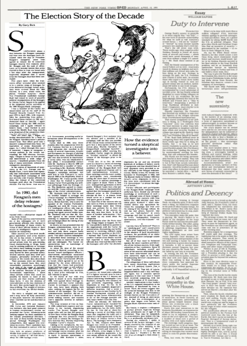 The "October Surprise" Theory :: Daniel Pipes